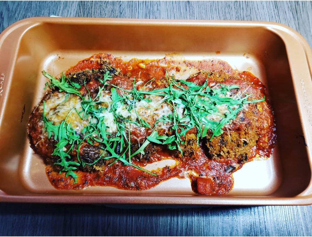 Portobello Parmesan – Frobulous Veggies